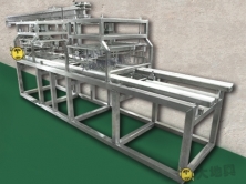 Tofu - Cutting,Automatic cutting & cooling conveyor for tofu product ...